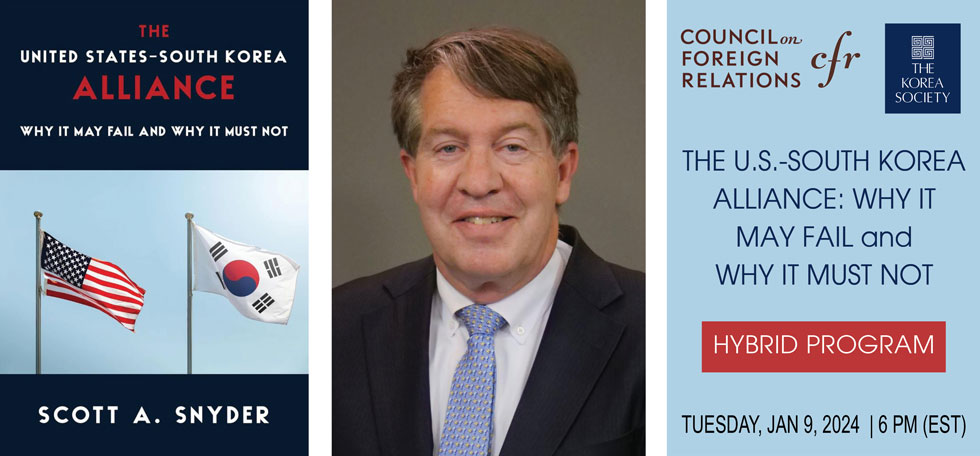 The U.S.-South Korea Alliance: Why It May Fail and Why It Must Not