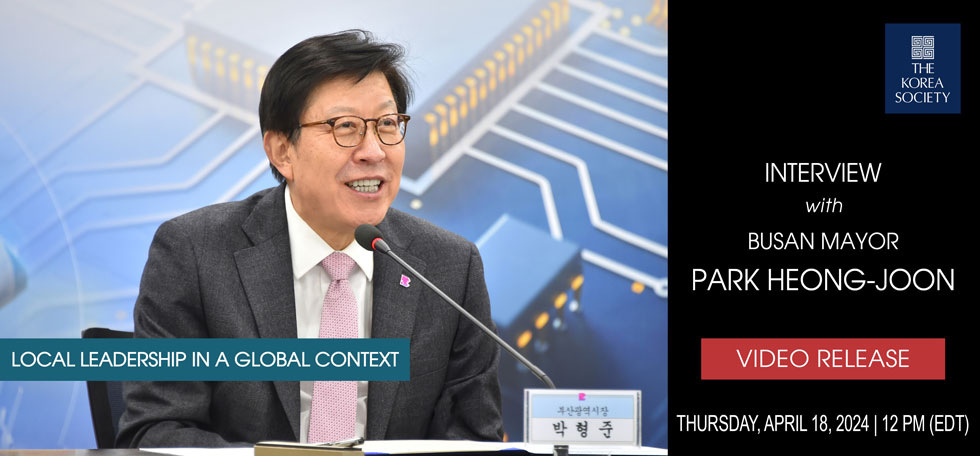 INTERVIEW with BUSAN MAYOR PARK HEONG-JOON